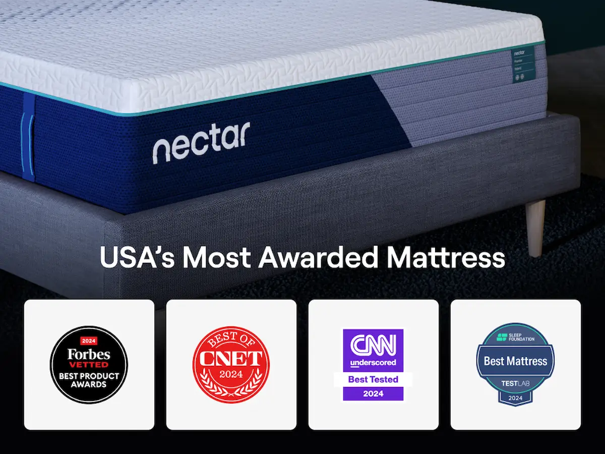 Nectar Premier Hybrid Mattress | 365 Night Trial, Forever Warranty