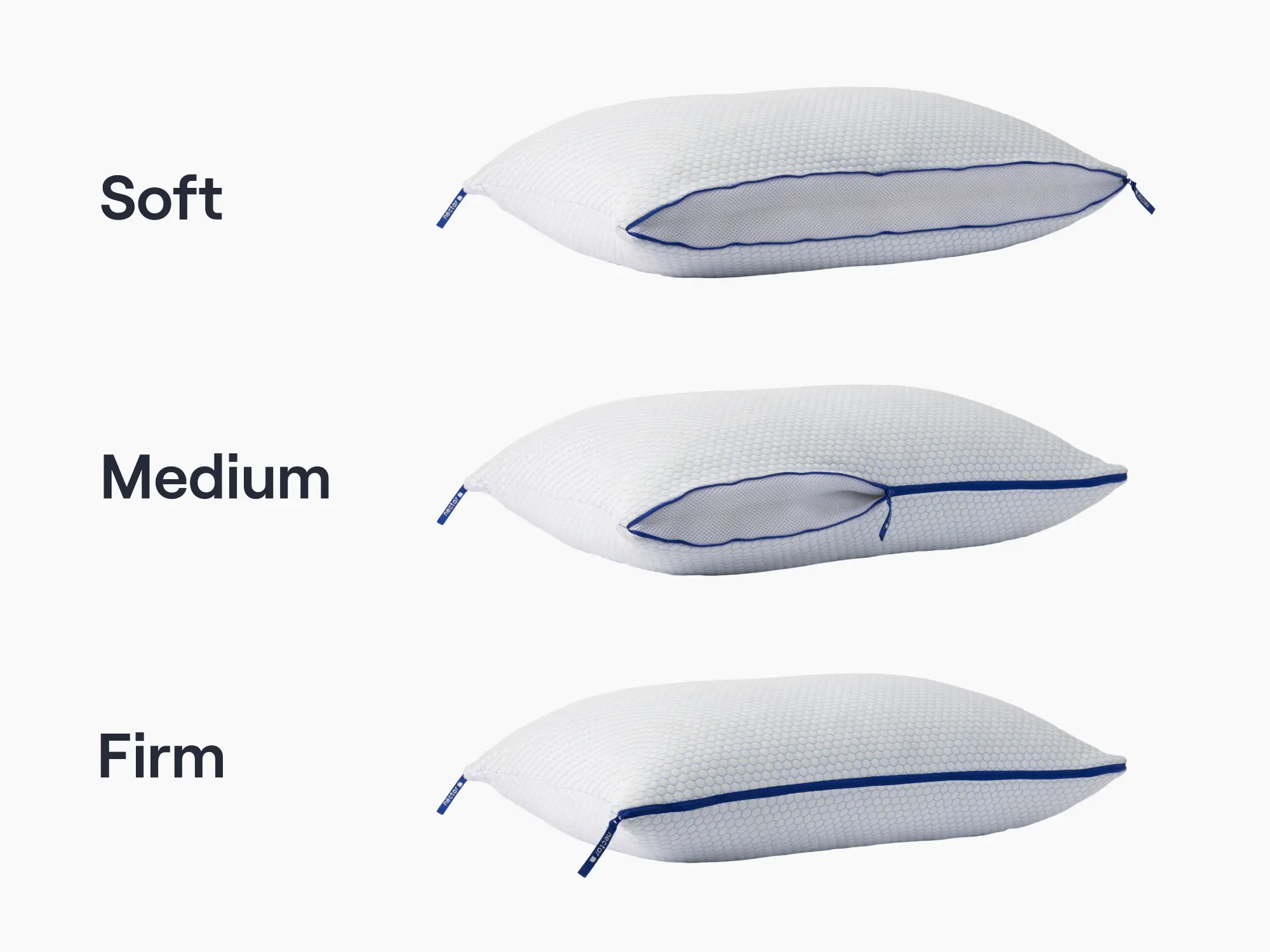 Nectar Tri-Comfort Cooling Pillow w/ Pain Relief Technology